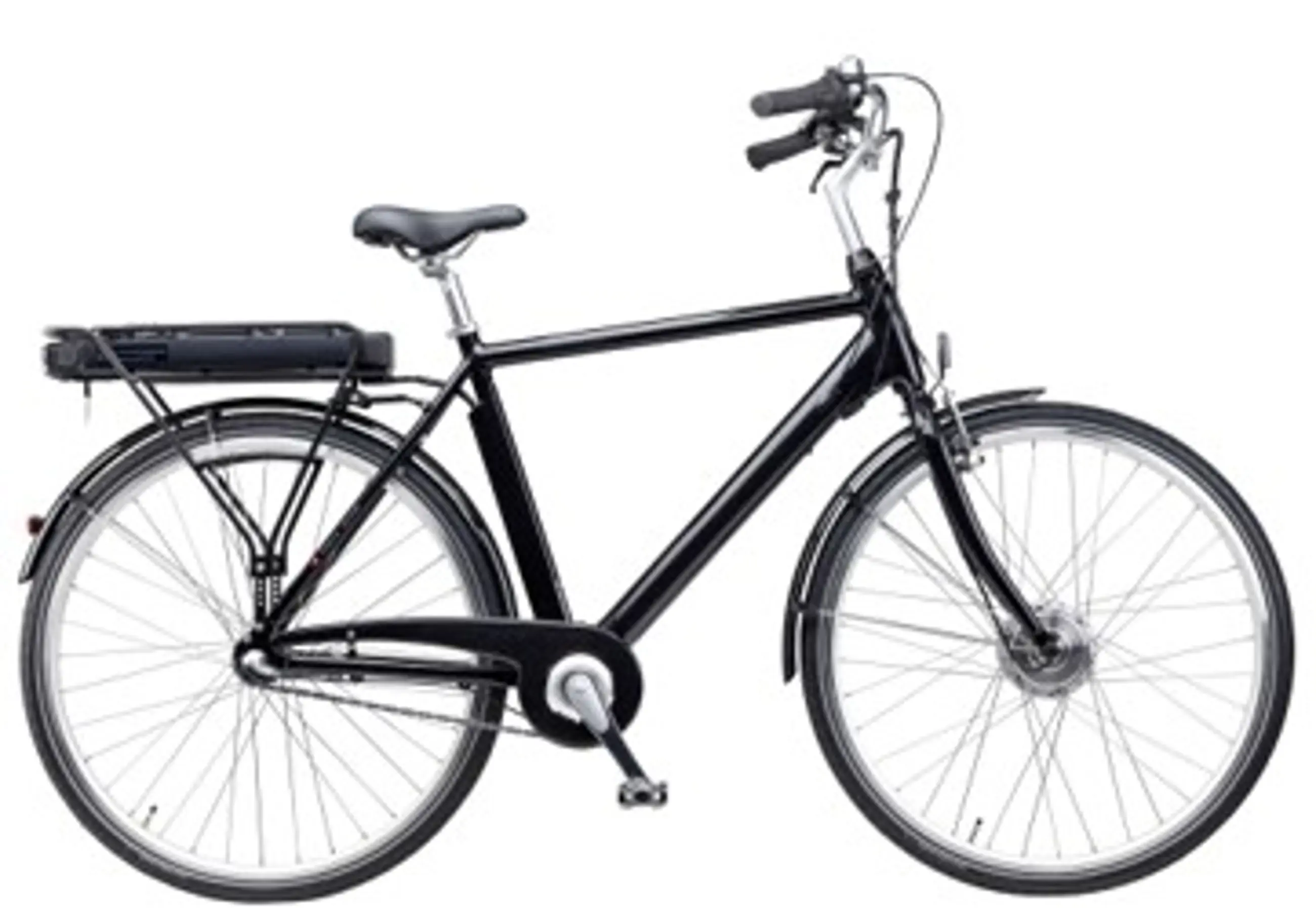 Mustang Classic Electric 28 elcykel med 3 gear - Black